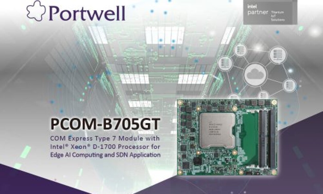 Portwell Leverages Intel And AI For Its Express Type 7 Basic Size