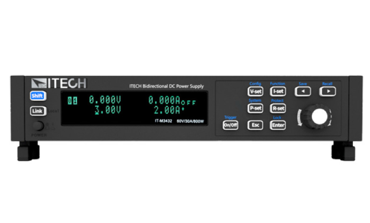 IT M3400 Bidirectional Power Supply World Smallest Programmable