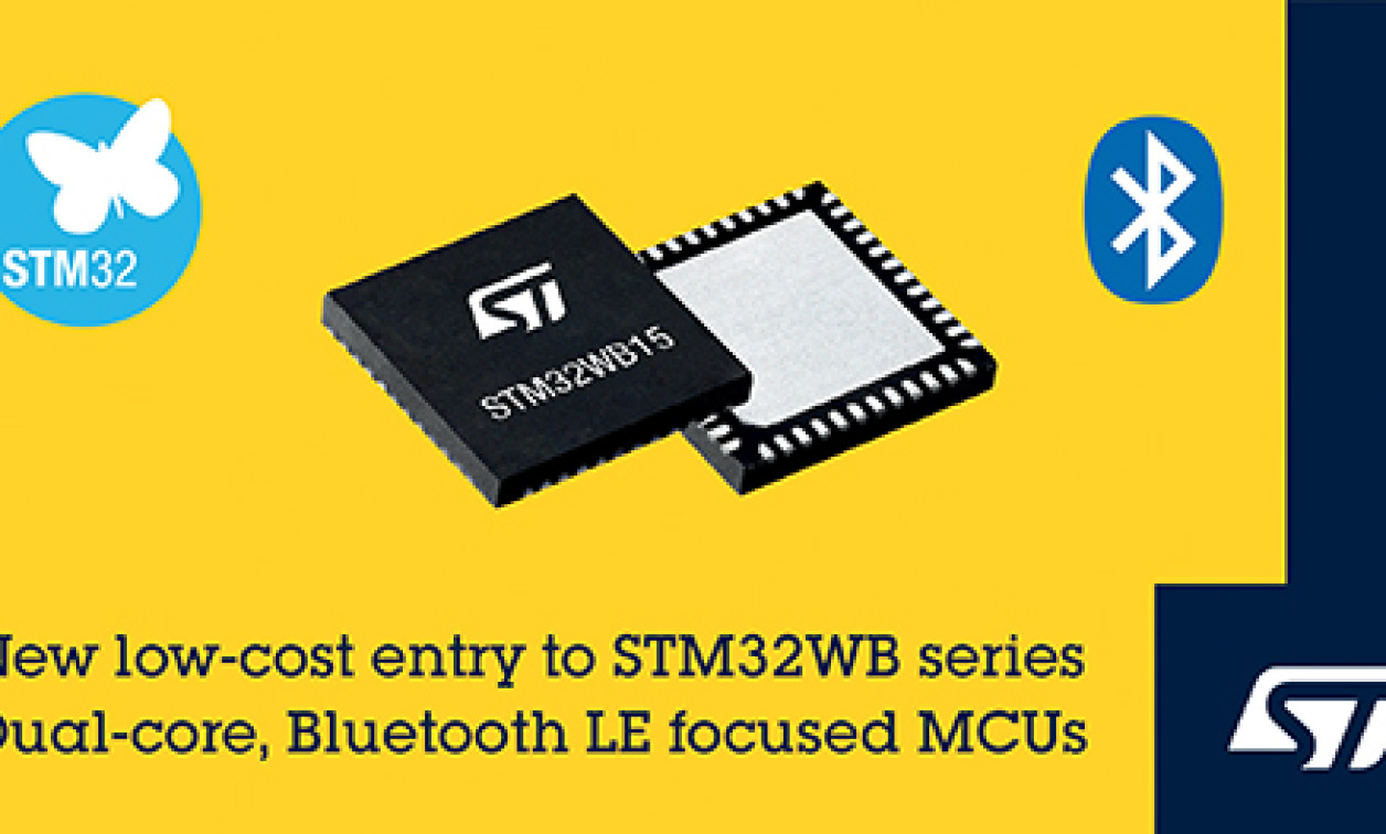 New STM32WB Wireless Microcontrollers from STMicroelectronics Deliver Affordable Convenience and ...