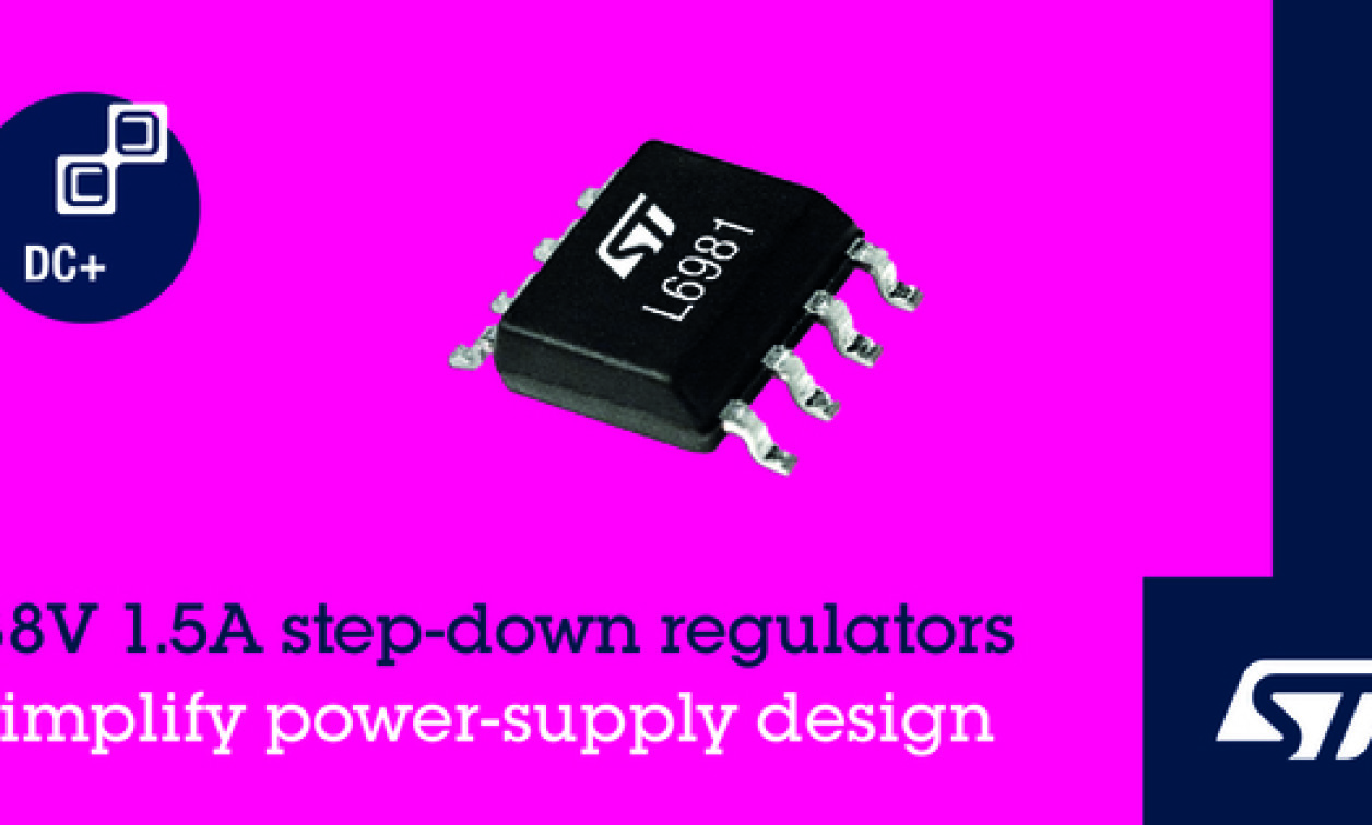 Integrated 1.5A Synchronous Regulators from STMicroelectronics Simplify High-Efficiency Power ...