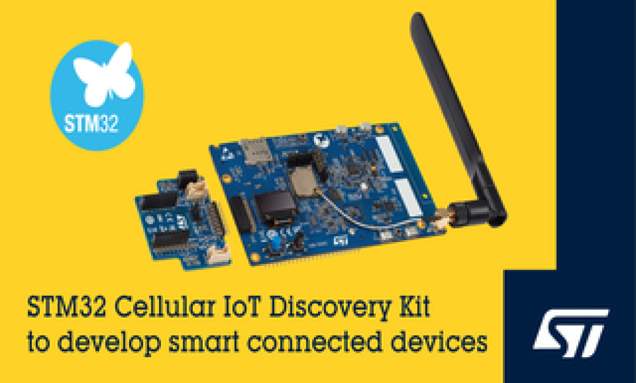 STMicroelectronics Releases B-L462E-CELL1 Discovery Kit - Embedded Computing Design