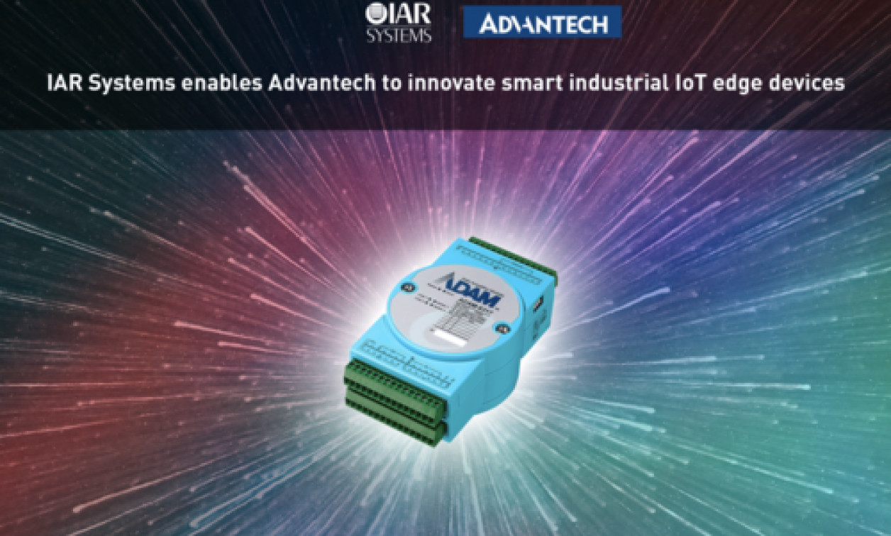 IAR Systems Provides Development Tools for Advantech's ADAM-6300 ...