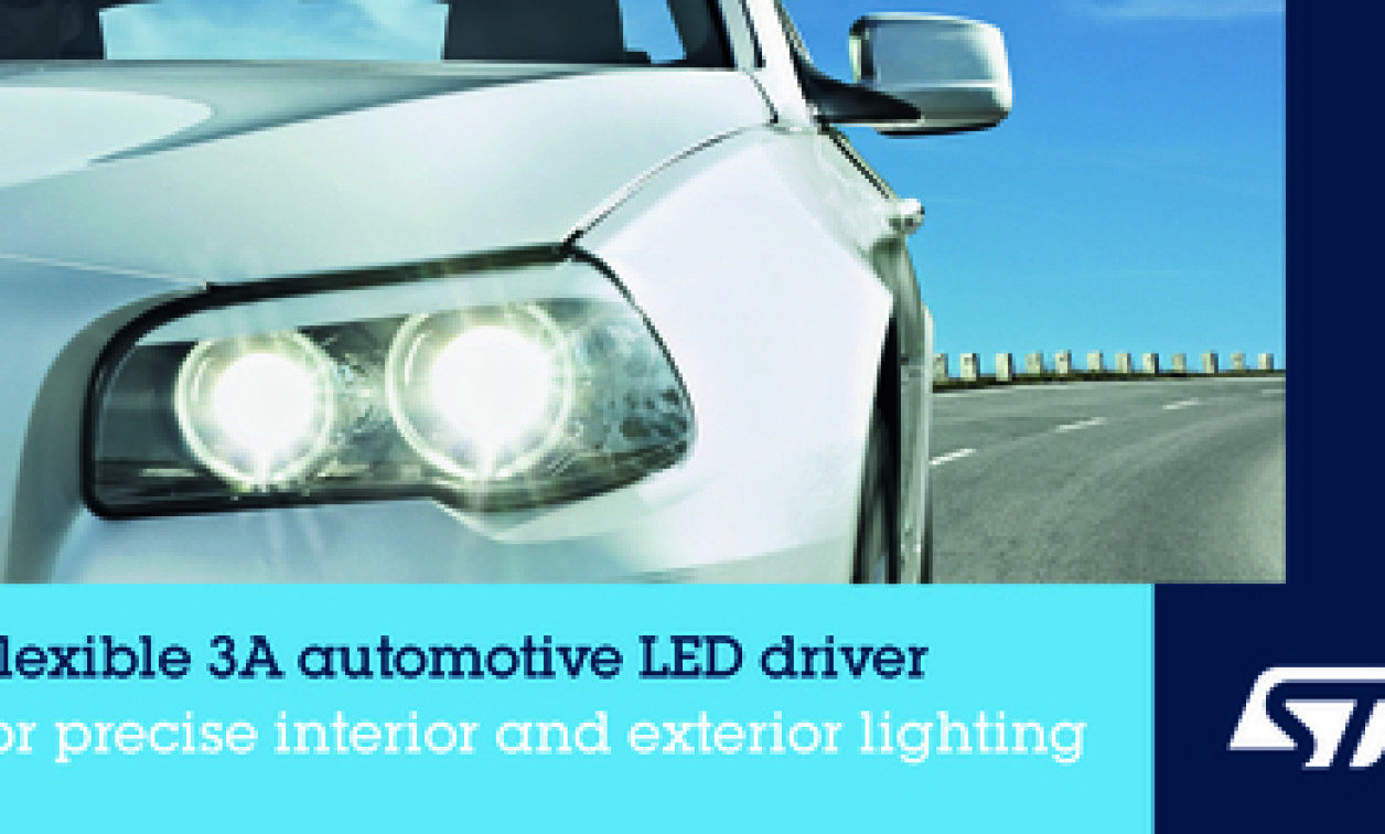 STMicroelectronics Announces Automotive LED Driver - Embedded Computing ...