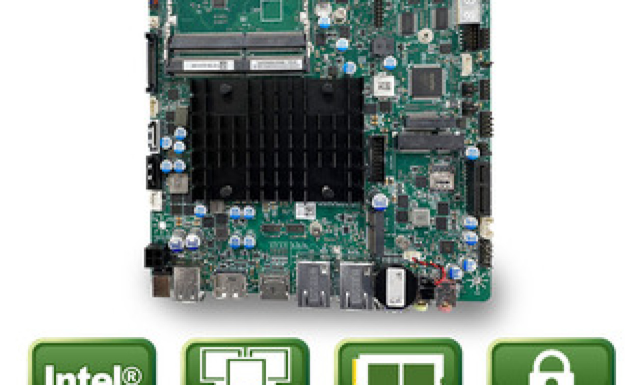 Thin Mini-ITX Board for IoT Applications - Embedded Computing Design