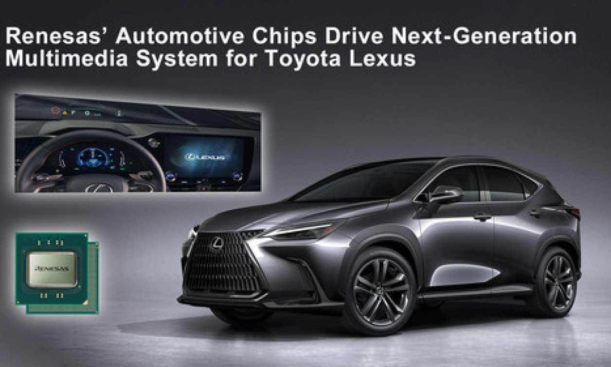 Renesas’ Automotive Chips Drive Next-Generation Multimedia System for Toyota Lexus - Embedded ...