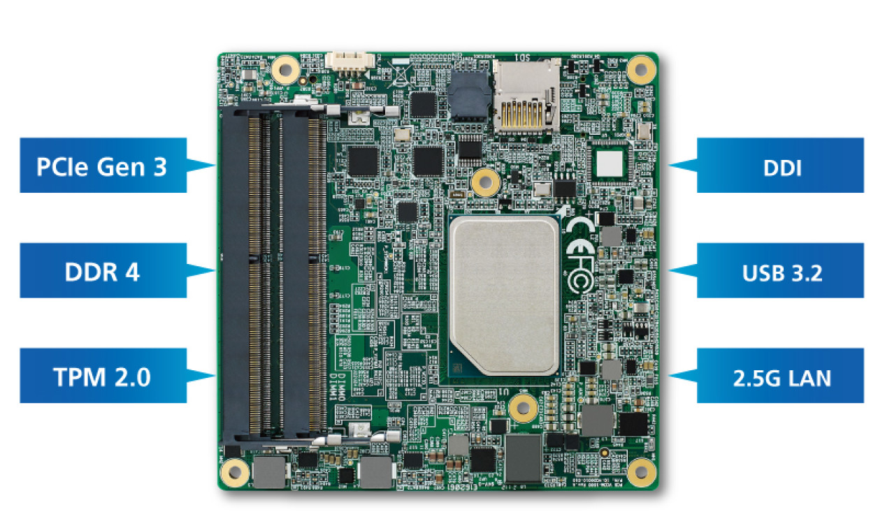 Vecow Launches Computer-on-Module Based on COM Express Compact Form ...