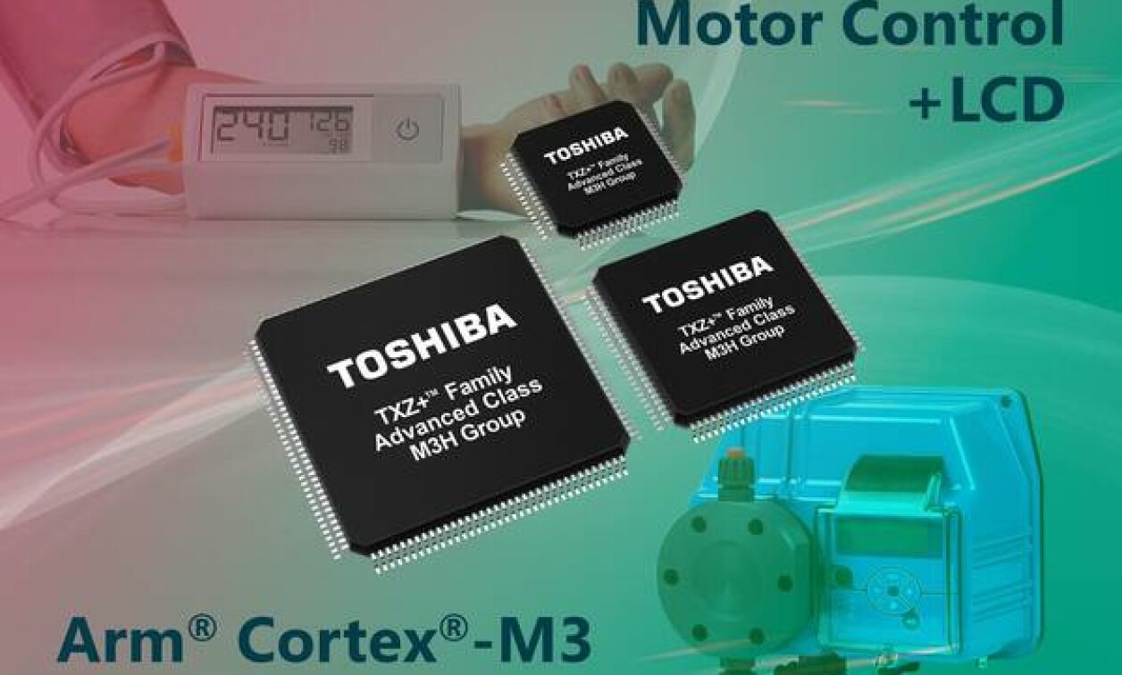 Toshiba Releases New M3H Group of ARM Cortex-M3 Microcontrollers in the TXZ+TM Family Advanced ...
