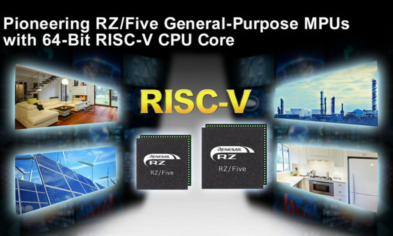 Renesas Pioneers RISC-V Technology With RZ/Five General-Purpose MPUs ...