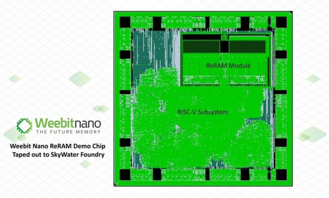 Weebit Nano Tapes Out ReRAM Demo Chip to SkyWater Foundry - Embedded Computing Design