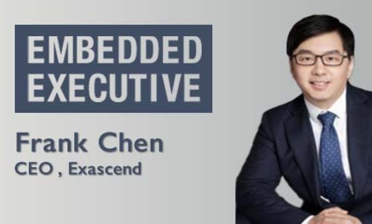 Embedded Executive Frank Chen Ceo Exascend Embedded Computing Design