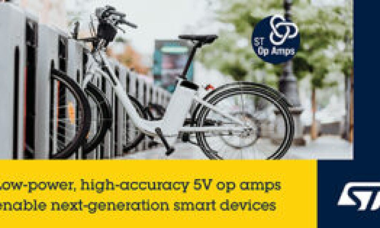 STMicroelectronics Releases the TSV782, Expanding its 5V OP-AMP Family ...
