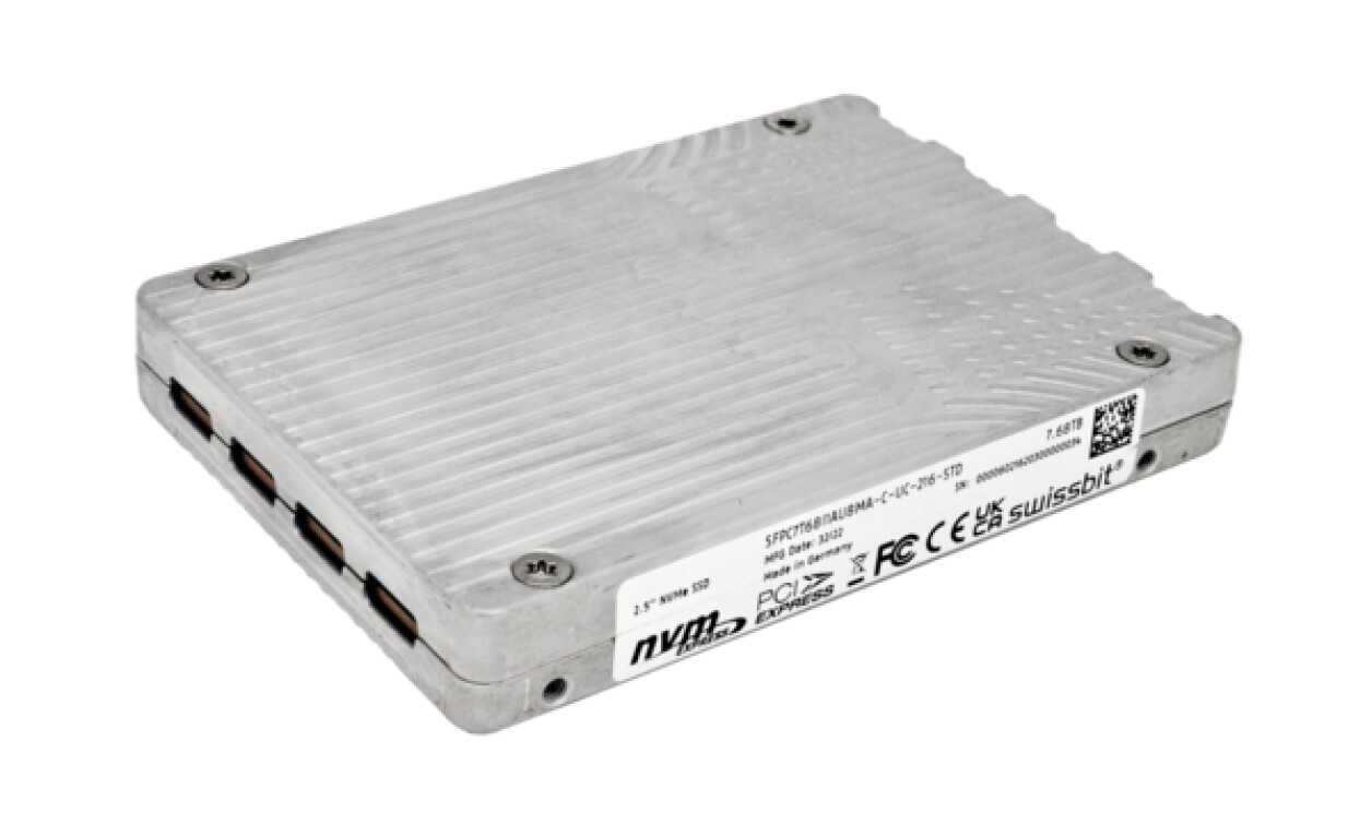 Swissbit Announces U.3 SSD N4200 For Data Center Applications ...
