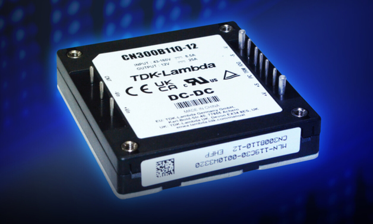 TDK Announces 200W & 300W Half Brick DC-DC Converters with 43V to 160V ...