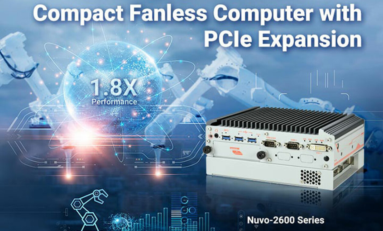 Neousys Introduces its Intel Powered Compact Fanless Computer Series, Nuvo-2600 - Embedded ...