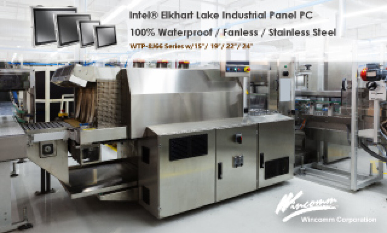 Wincomm Announced Elkhart Lake Full IP Panel PC WTP-8J66 Series - Embedded Computing Design