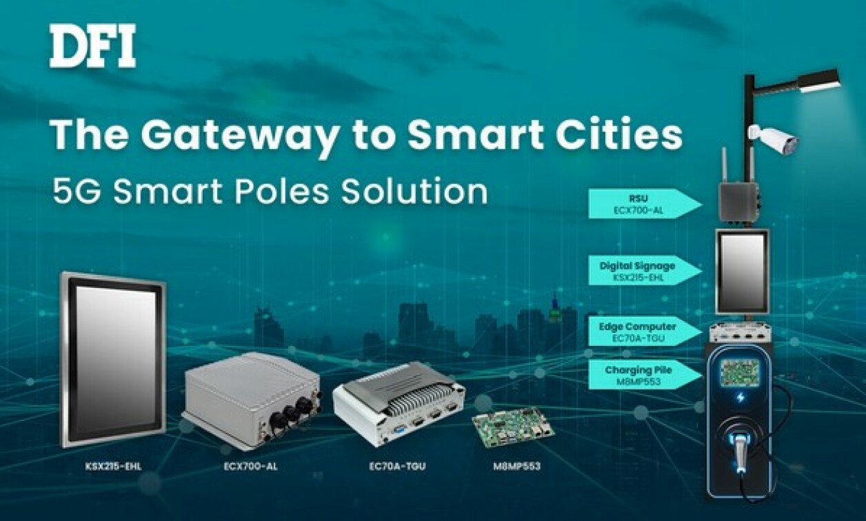 Computex 23 Sees Dfi Partner Up With 5giotlead Technology Innovating Smart Cities Embedded 