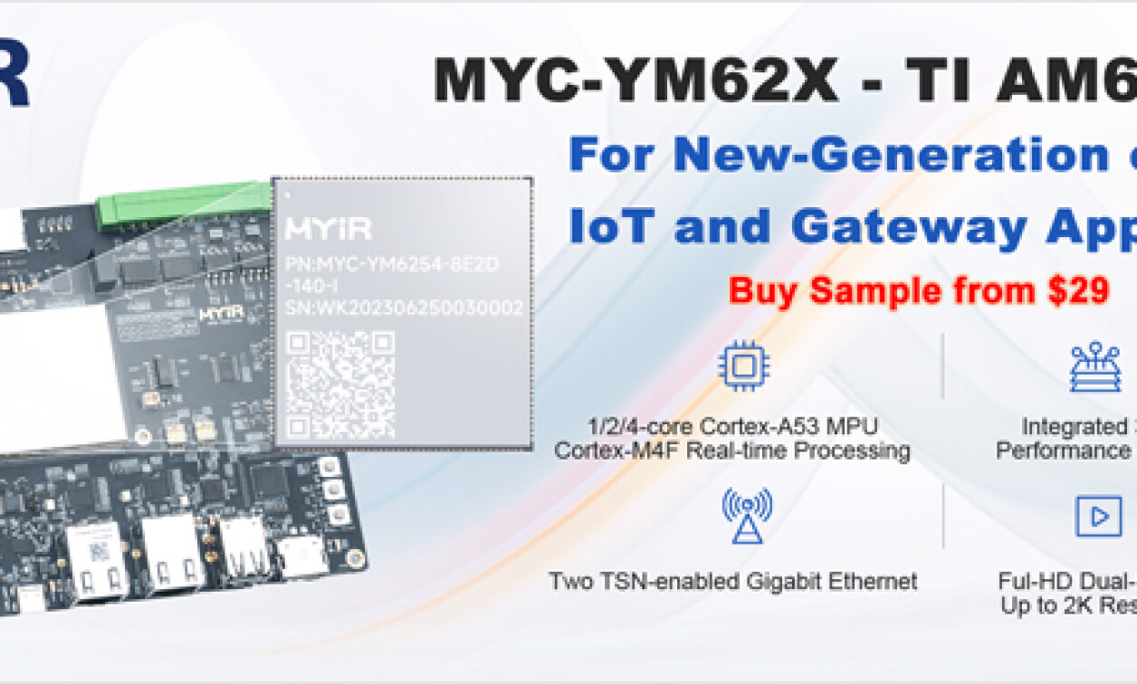 MYIR has a New SoM Built on the AM62x - Embedded Computing Design