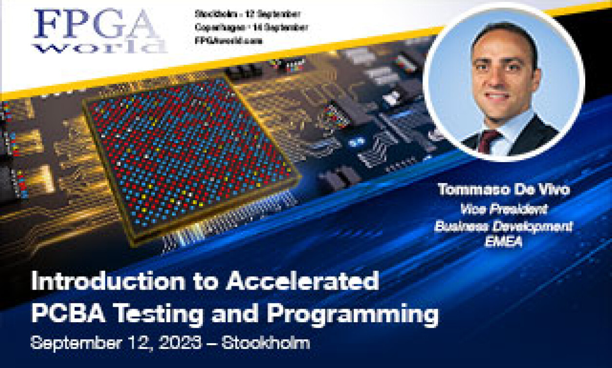 XJTAG Attending FPGAworld to Discuss Boundary Scan - Embedded Computing Design