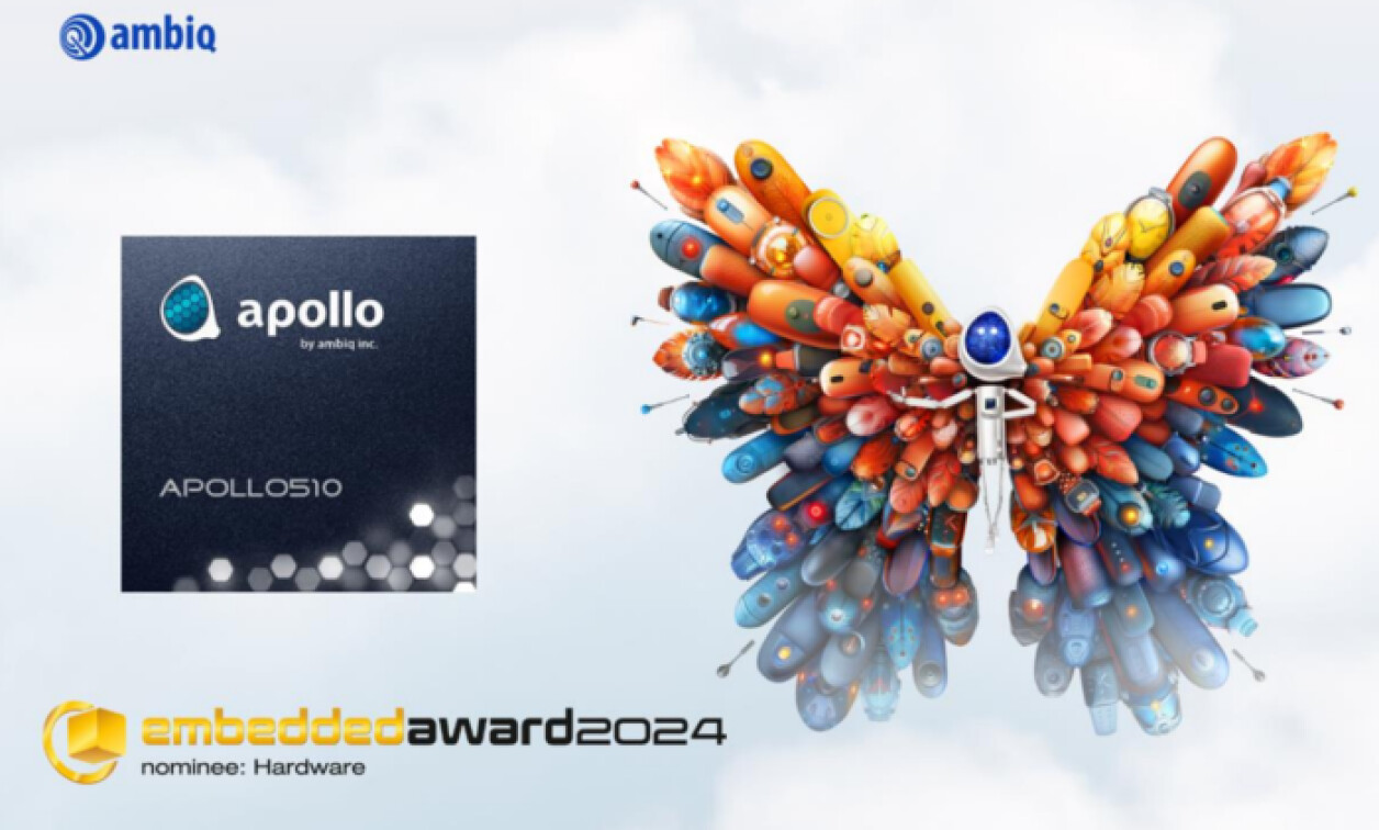Ambiq Introduces New Apollo510 MCU for Advanced AI and ML Workloads - Embedded Computing Design