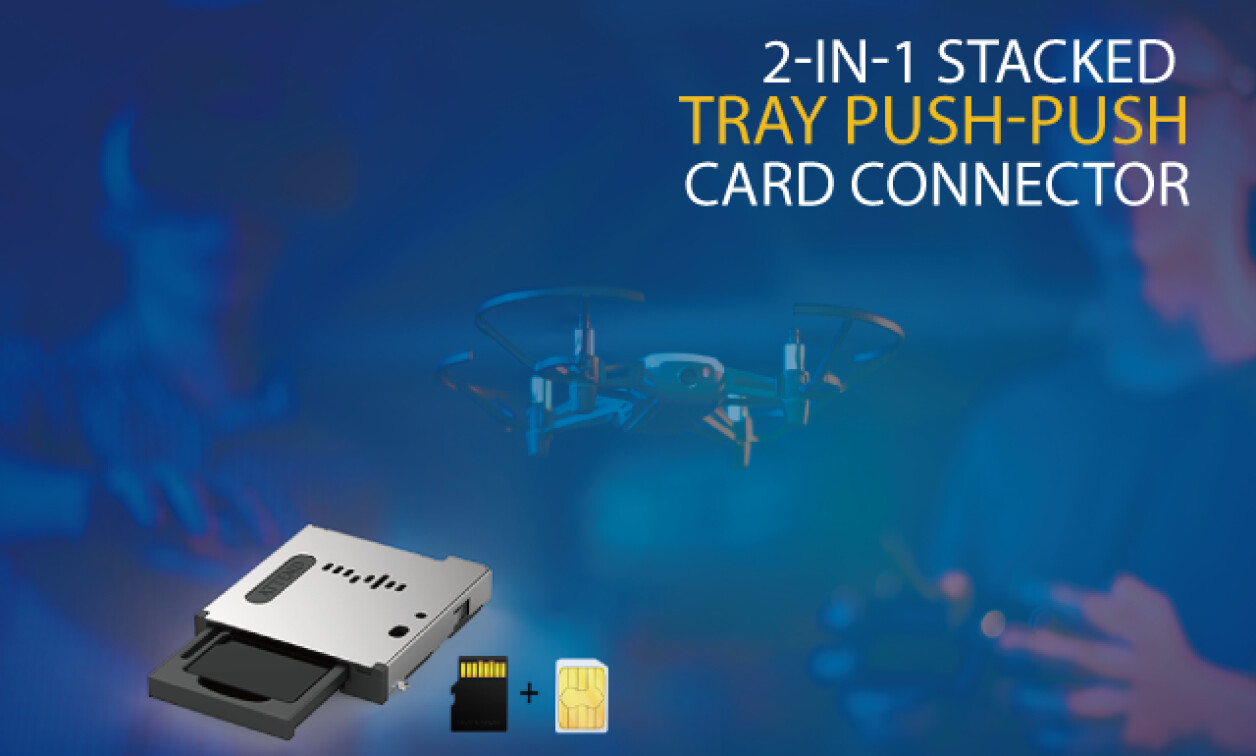 A 2-in-1 Stacked Card Connector from ATTEND - Embedded Computing Design
