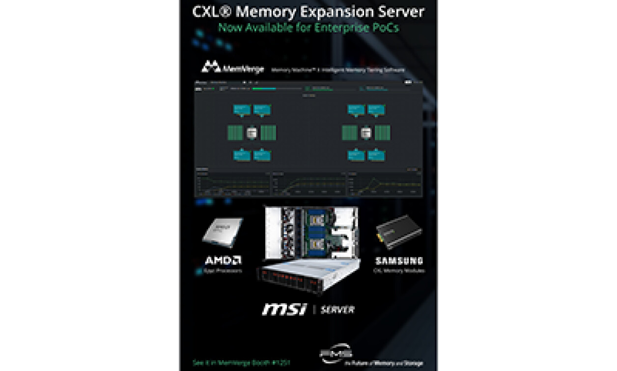Join MemVerge at FMS for Servers with CXL Technology - Embedded ...
