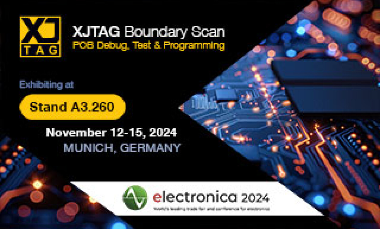 XJTAG to Promote Version 4.0 of its Software Suite During electronica - Embedded Computing Design