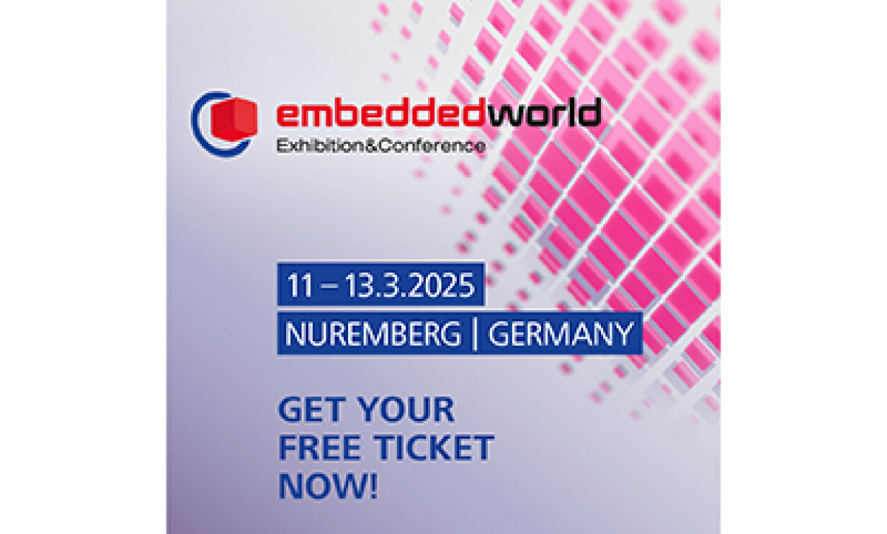 Secure Your FREE Tickets and FREE T-Shirt at embedded world - Embedded ...