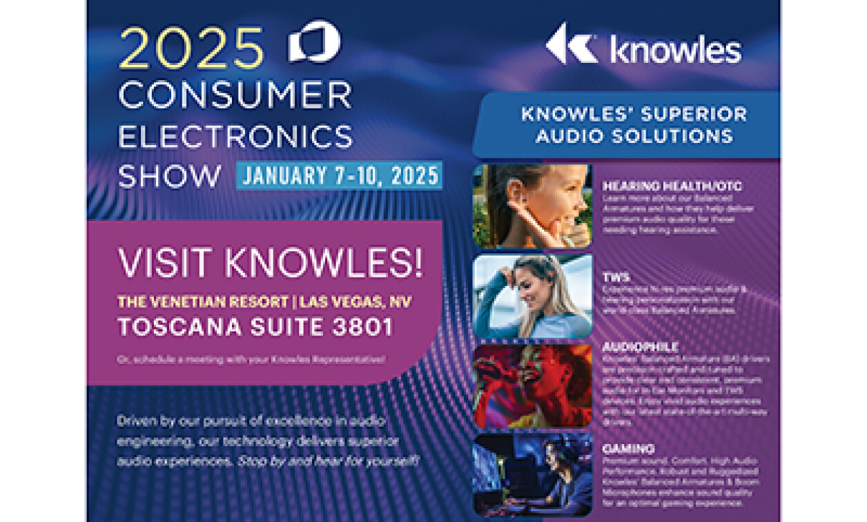From Hearing Aids to Gaming: Knowles Redefines Audio Innovation at CES 2025 - Embedded Computing ...