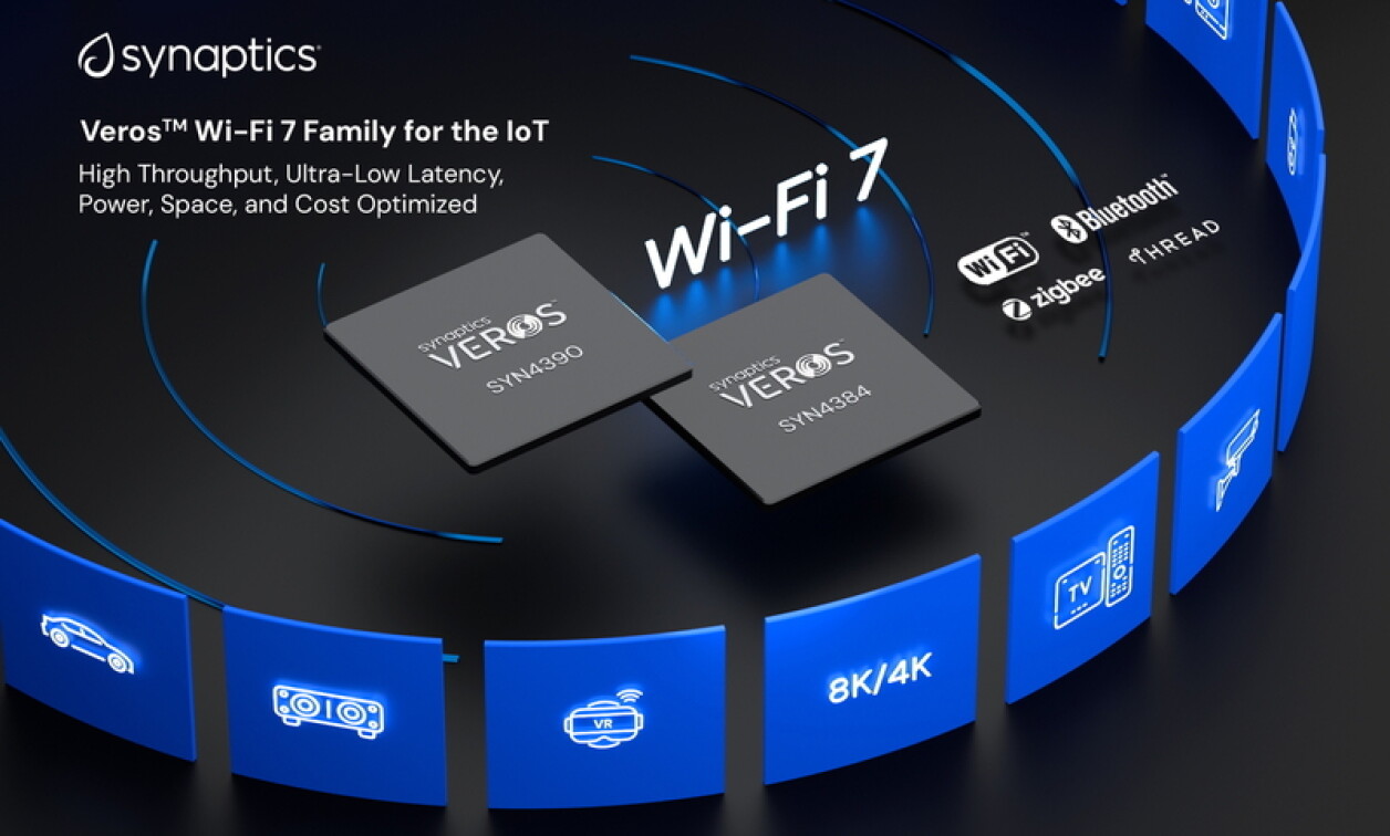 Synaptics’ Veros Wi-Fi 7 Family for the IoT - Embedded Computing Design