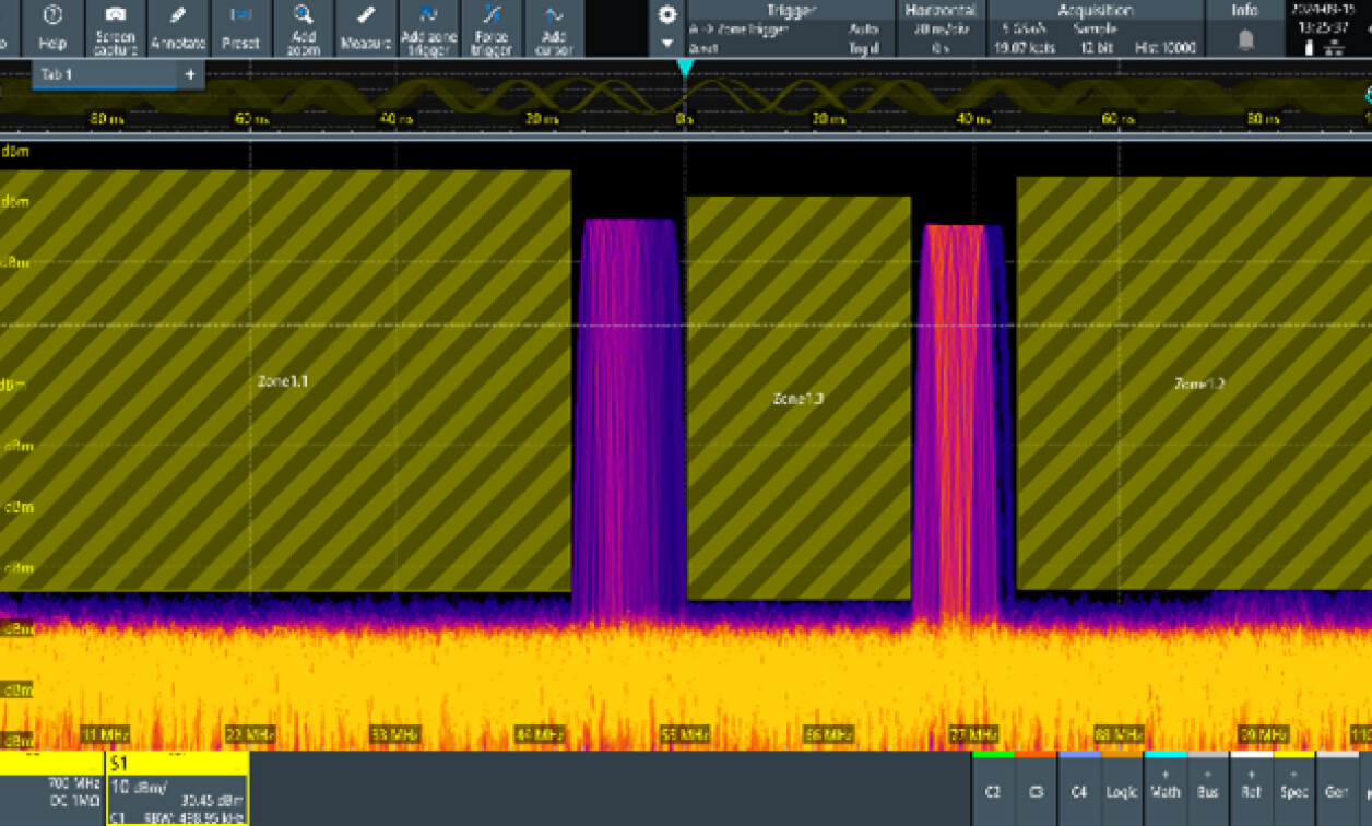 Get Infinite Oscilloscope Trigger Types with Zone Triggering - Embedded Computing Design