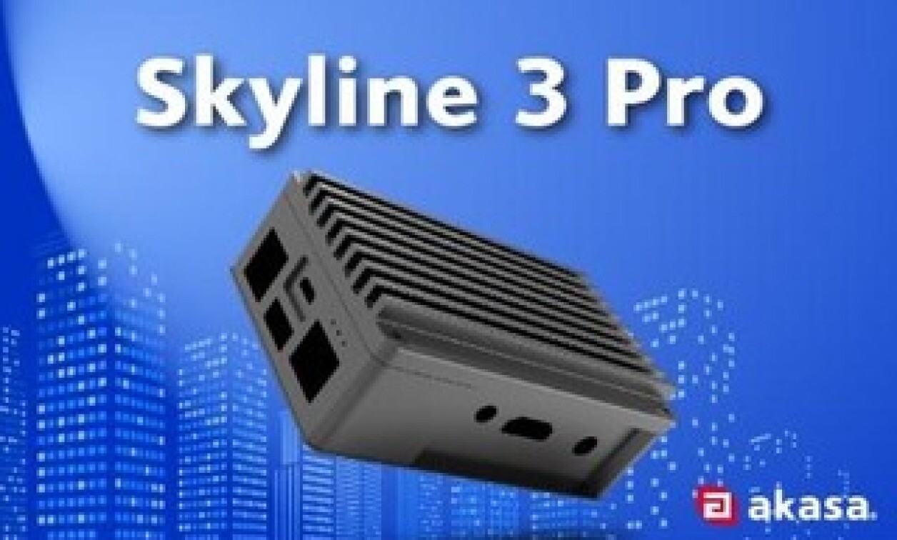 Akasa Skyline 3 Pro Delivers Passive Cooling Fanless Design for ASUS ...