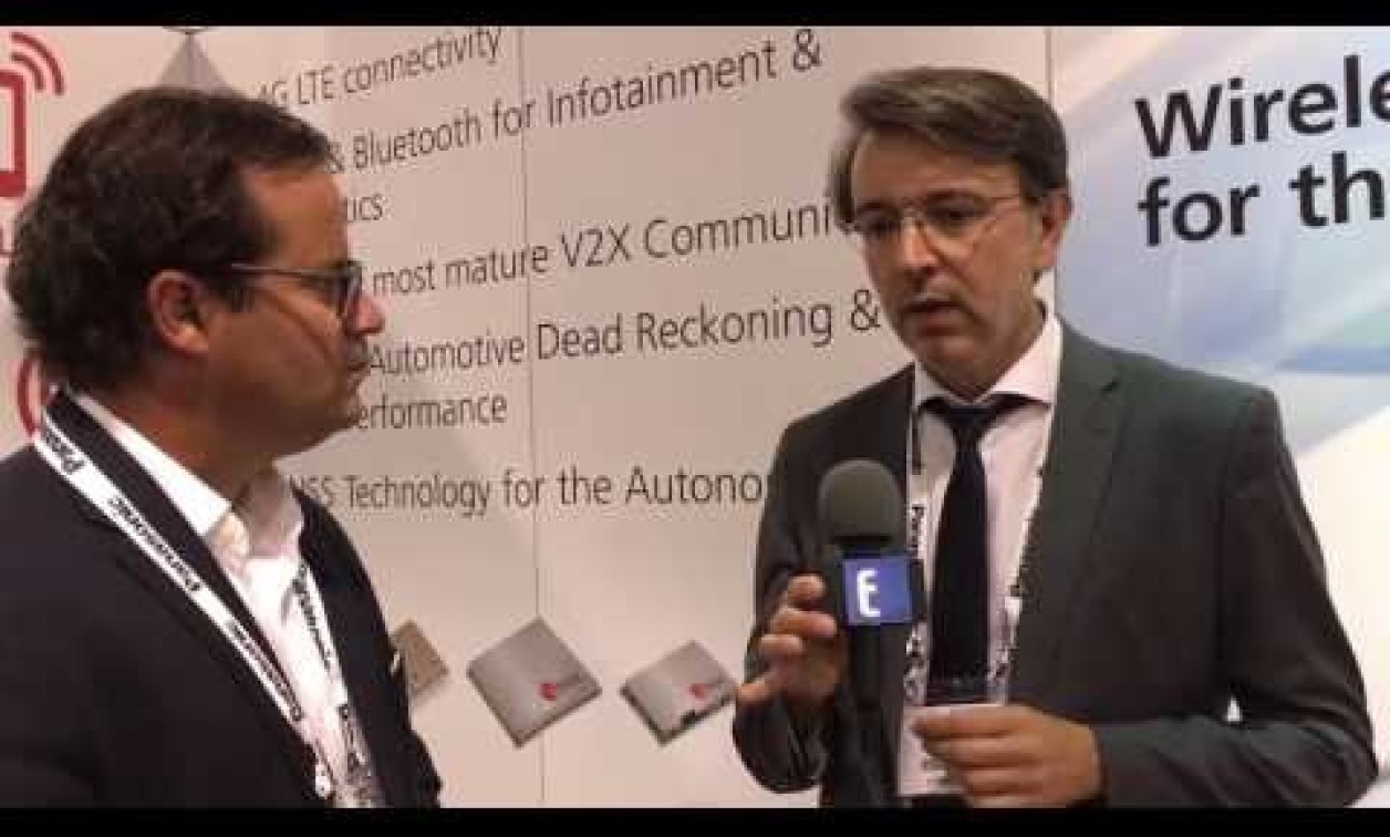 Patrick Hopper interviews u-blox at Booth During TU Automotive Detroit 2016 - Embedded Computing ...