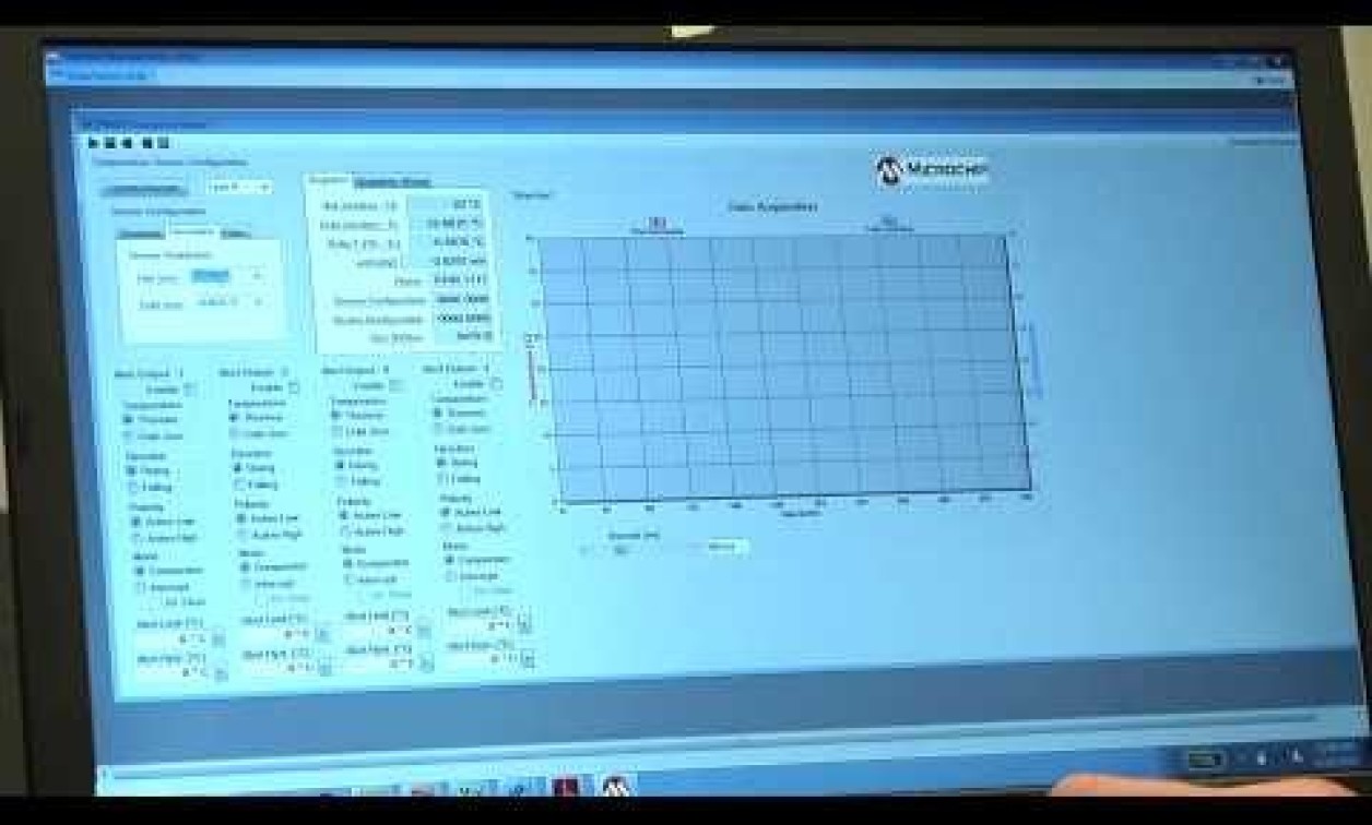 Microchip converter IC with integrated math engine for standard ...