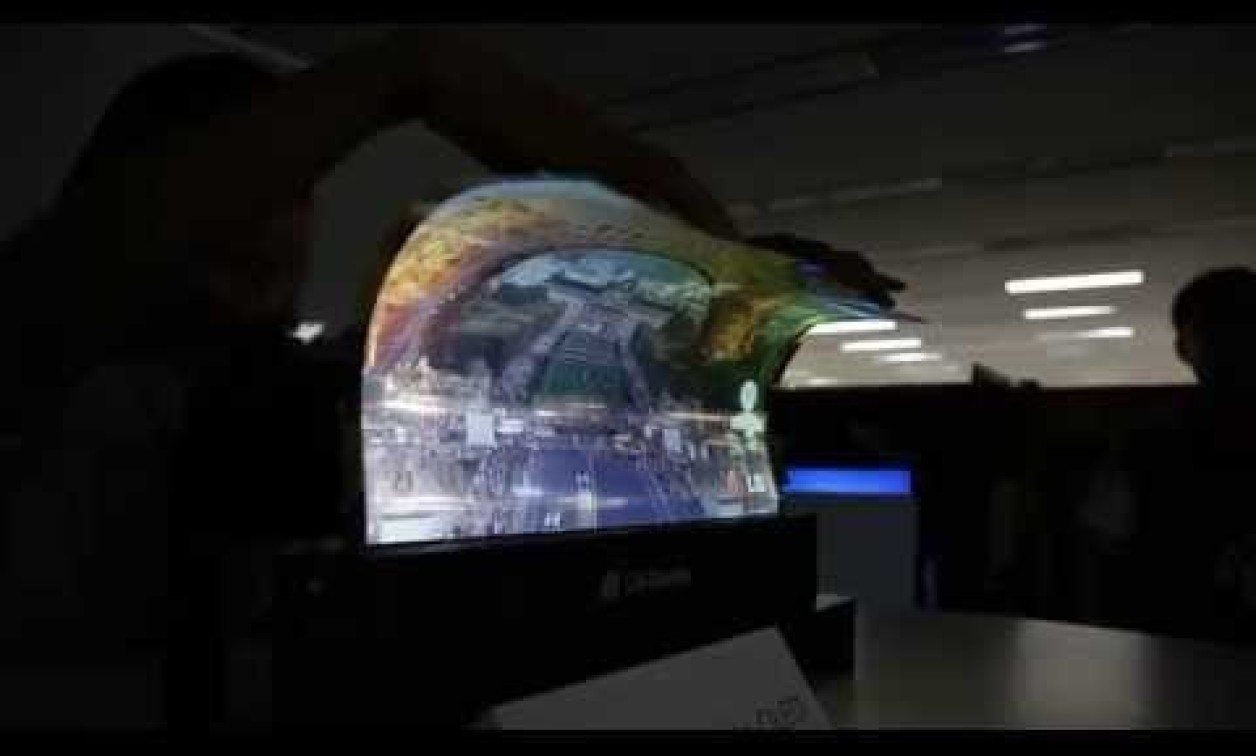 18 Inch Flexible Oled Panel Embedded Computing Design