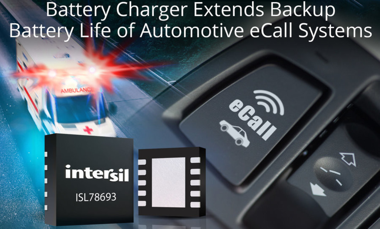 Intersil Battery Charger Extends Backup Battery Life of Automotive ...