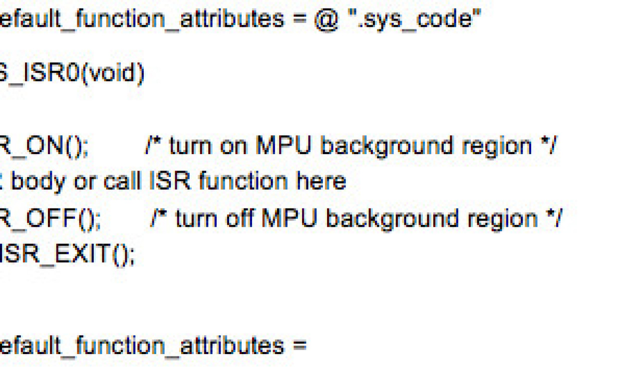 Security and the Cortex-M MPU, part 5: Step-by-step MPU security ...