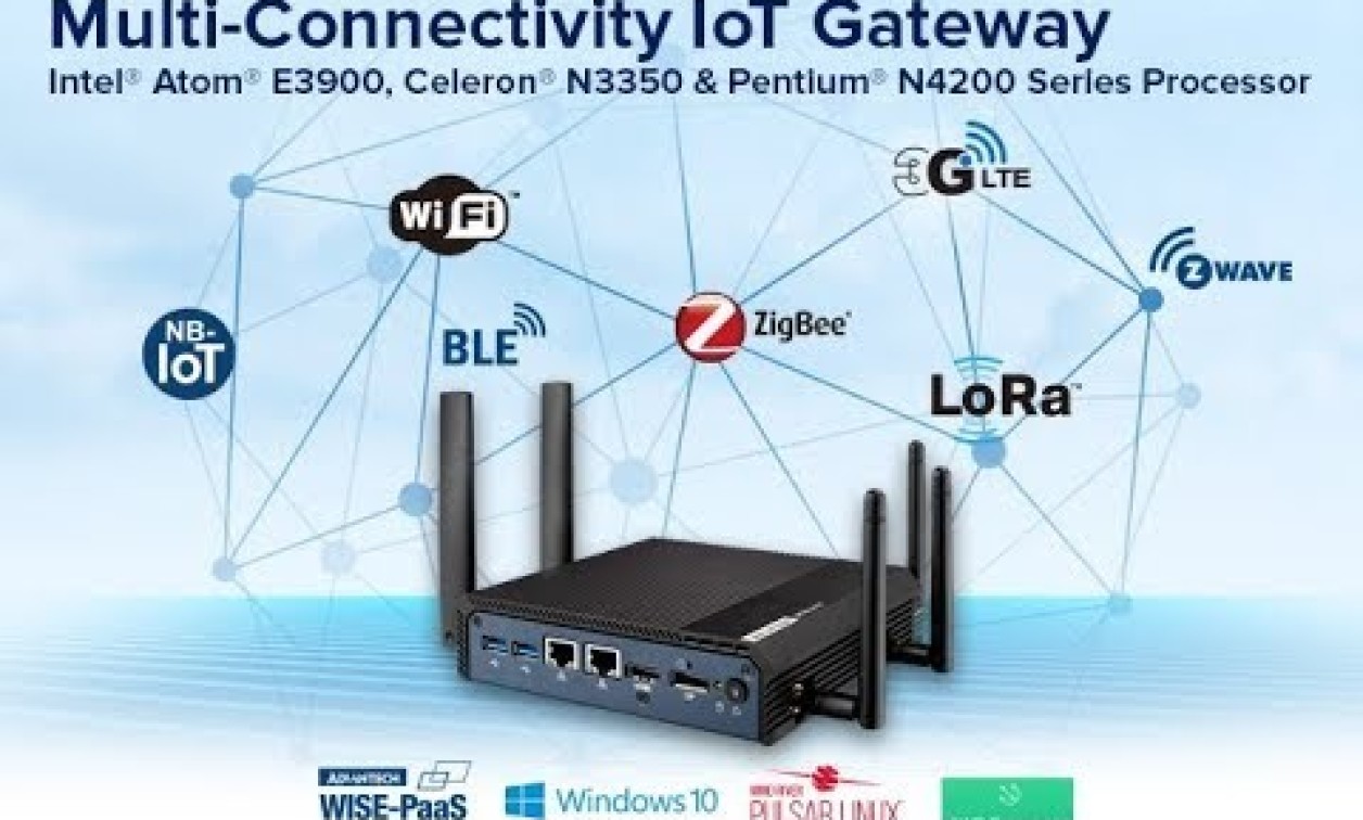 Advantech UTX-3117 Multi-Connectivity IoT Gateway - Embedded Computing Design