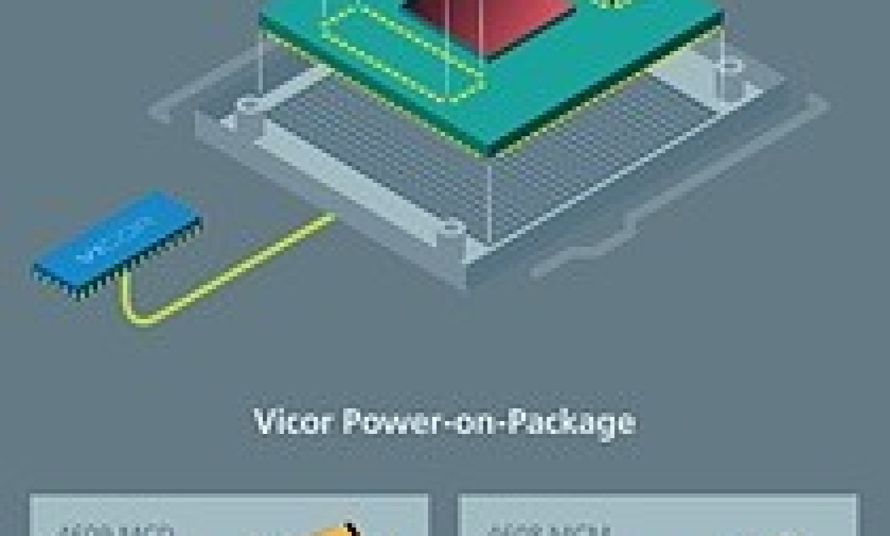 Vicor's Power-on-Package solution provides up to 1,000A peak current - Embedded Computing Design