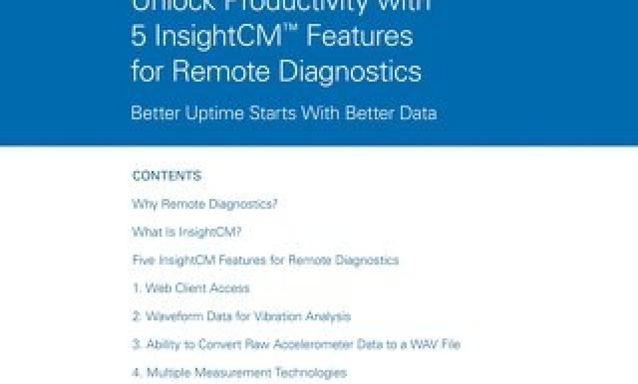 Unlock Productivity with 5 InsightCM Features for Remote Diagnostics ...