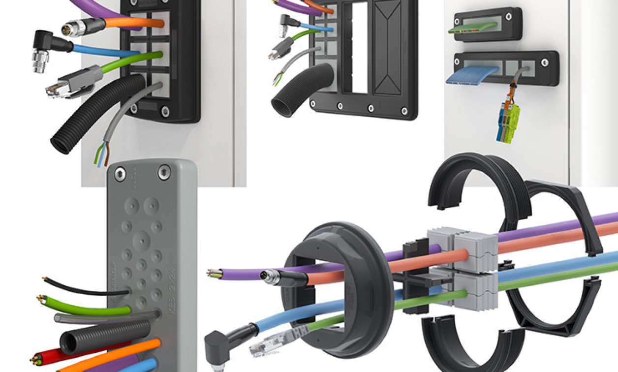 Tool-Less KDS and KES Cable-Entry Systems Offer Strain Relief, IP66 ...