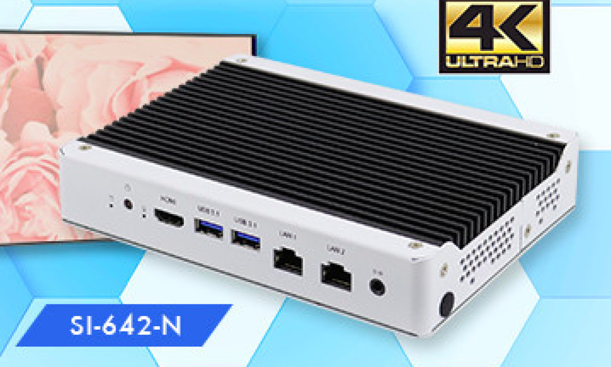 Fanless 4K Digital Signage Player with 8th Gen Intel? Core? U-Series ...