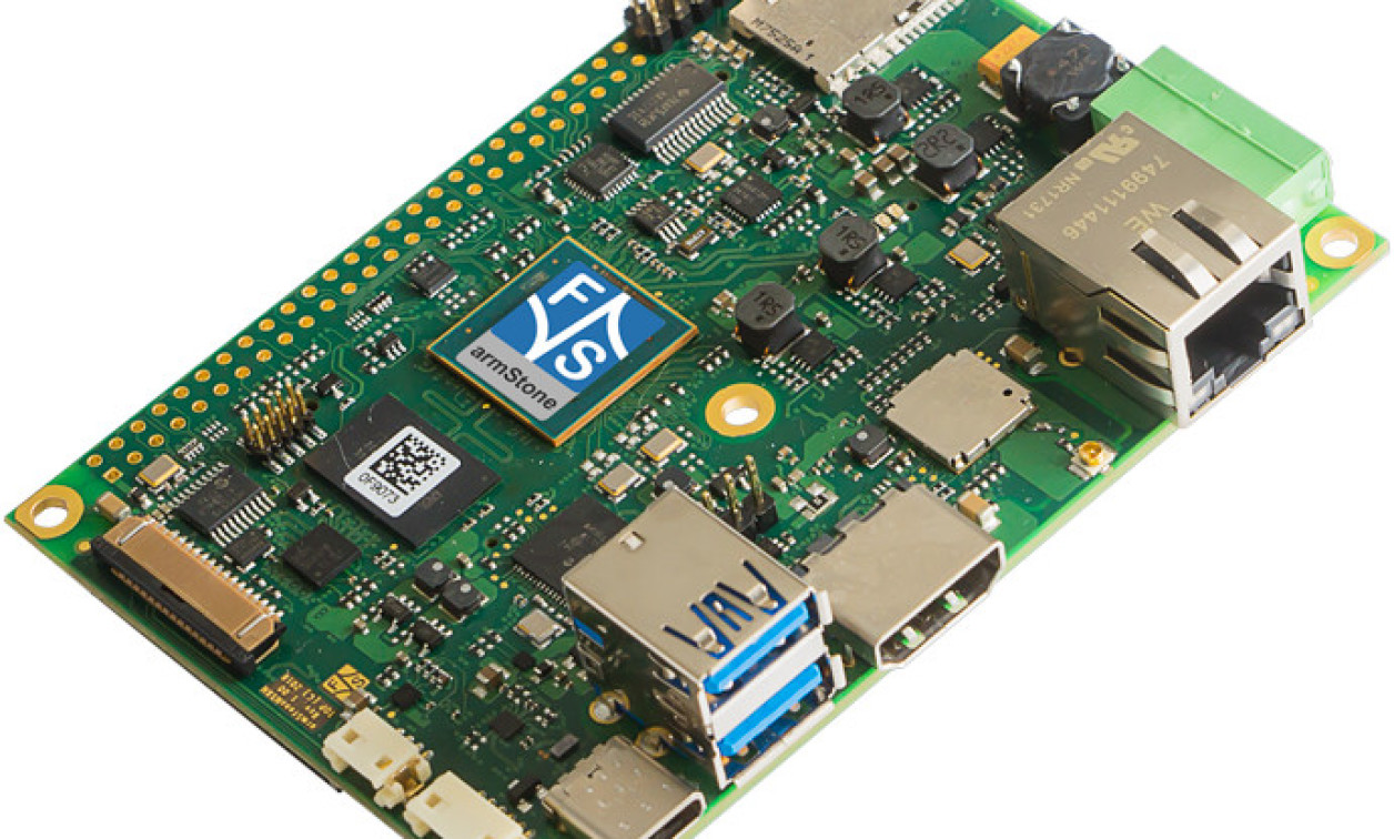 High-Performance Multimedia Single Board Computer with NXP i.MX 8M CPU ...